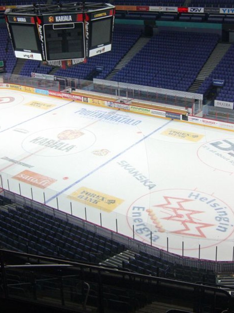 Concrete floors in sports arenas and ice hockey centers | Tikkurila